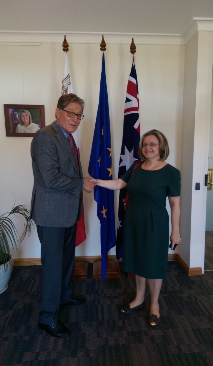 Courtesy Calls 2016 - THE AUSTRALIAN - MALTESE CHAMBER OF COMMERCE INC